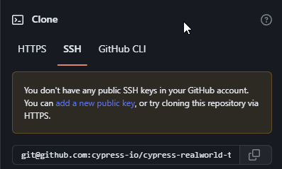 Clone using git@github.com (SSH) fails · Issue #278 · cypress-io ...