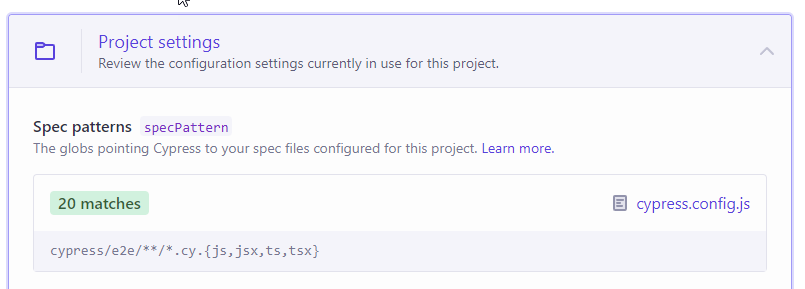 Typescript Tests Are Not Visible In The Cypress Ui V12130 · Issue 4559