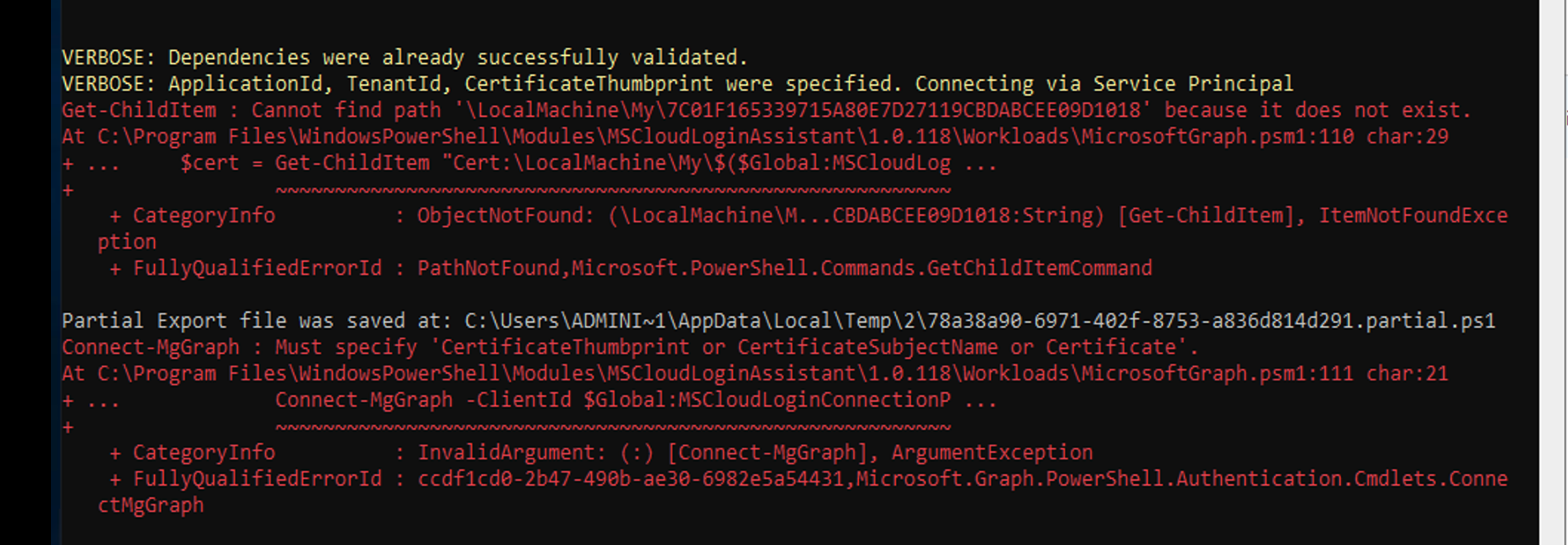 Application Registration · Issue #3403 · microsoft/Microsoft365DSC · GitHub
