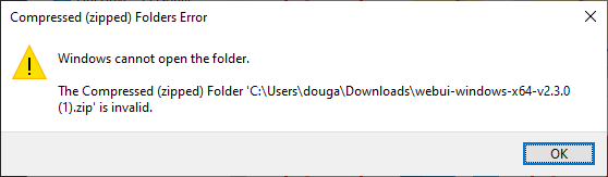 Invalid .zip prebuilt binaries? · Issue #120 · webui-dev/webui · GitHub