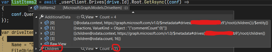 Getting root directories of drive · Issue #1848 · microsoftgraph/msgraph-sdk-dotnet · GitHub