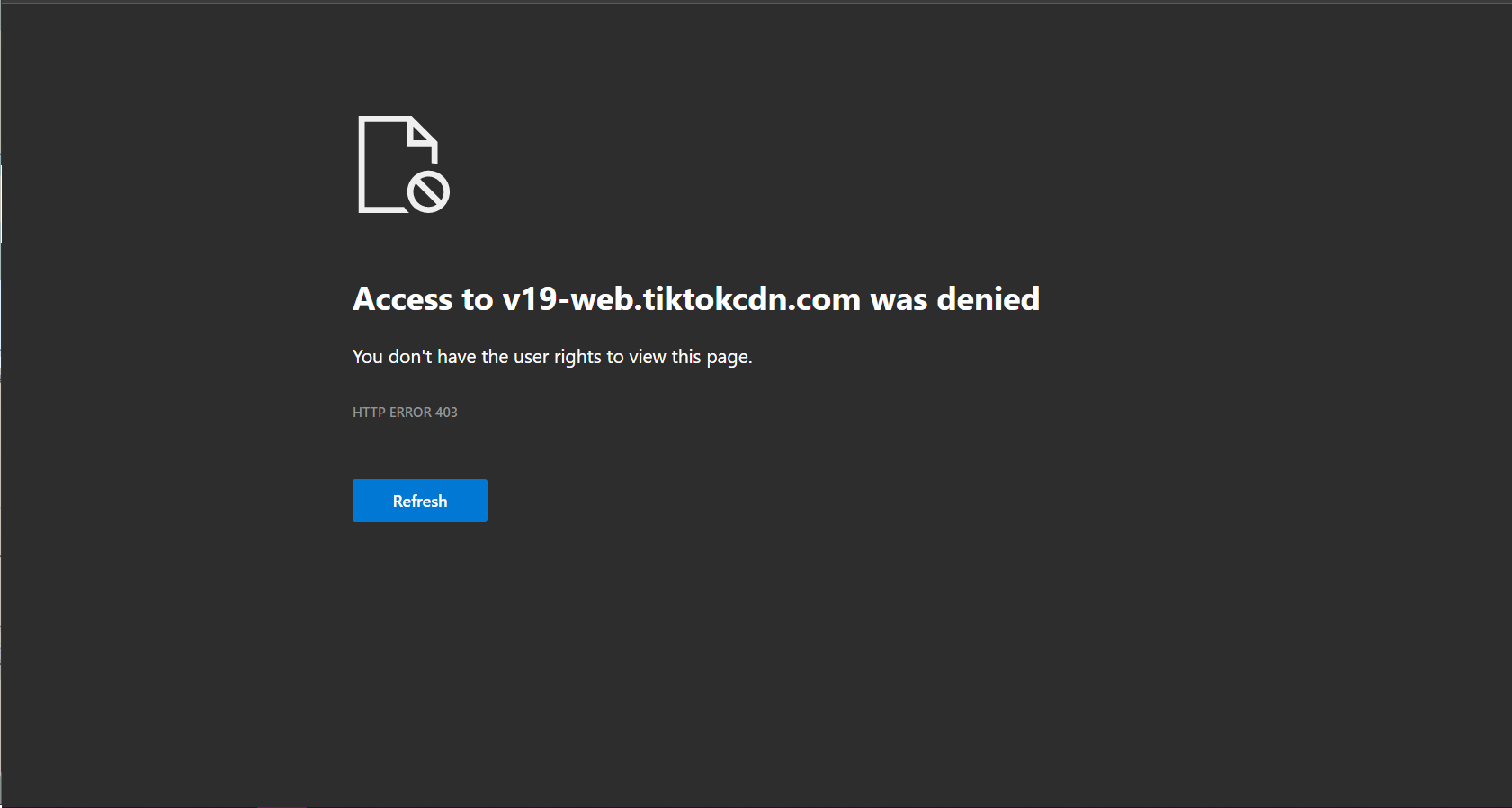 Getting videometa videourl no longer sends openable url · Issue #302 · drawrowfly/tiktok-scraper ...