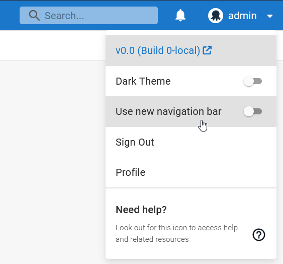 Enhance the top UI navigation bar · Issue #8139 · OctopusDeploy/Issues · GitHub