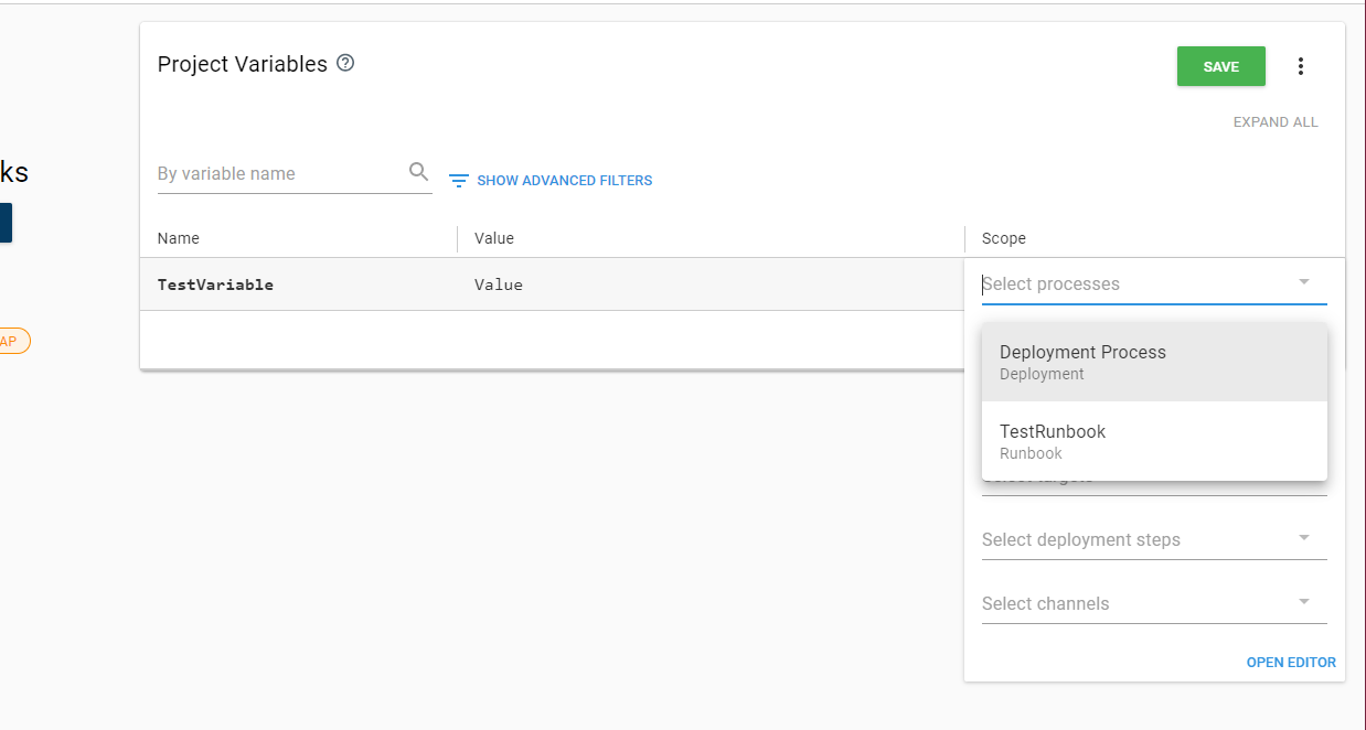 Enable prompted variables for runbooks · Issue #5977 · OctopusDeploy/Issues · GitHub