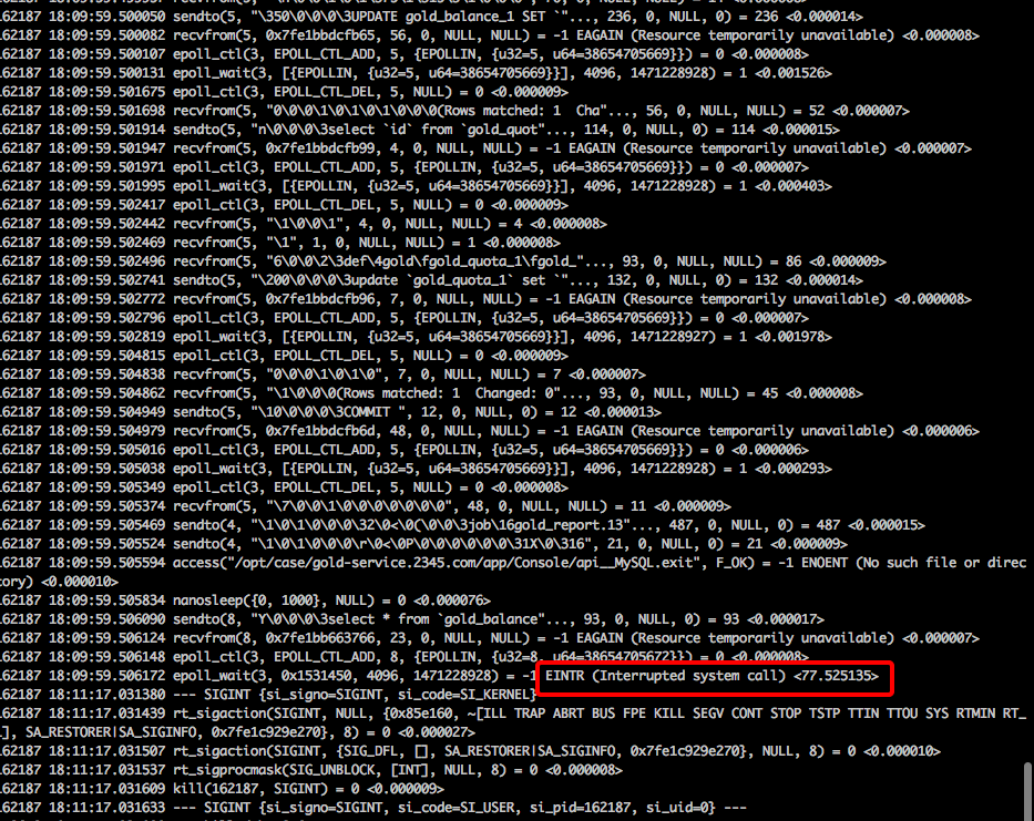 mycat机率性卡死，epoll_wait卡住不动了 · Issue #2439 · MyCATApache/Mycat-Server · GitHub