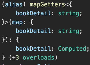 使用mapGetters 类型不识别 · Issue #1855 · vuejs/vuex · GitHub