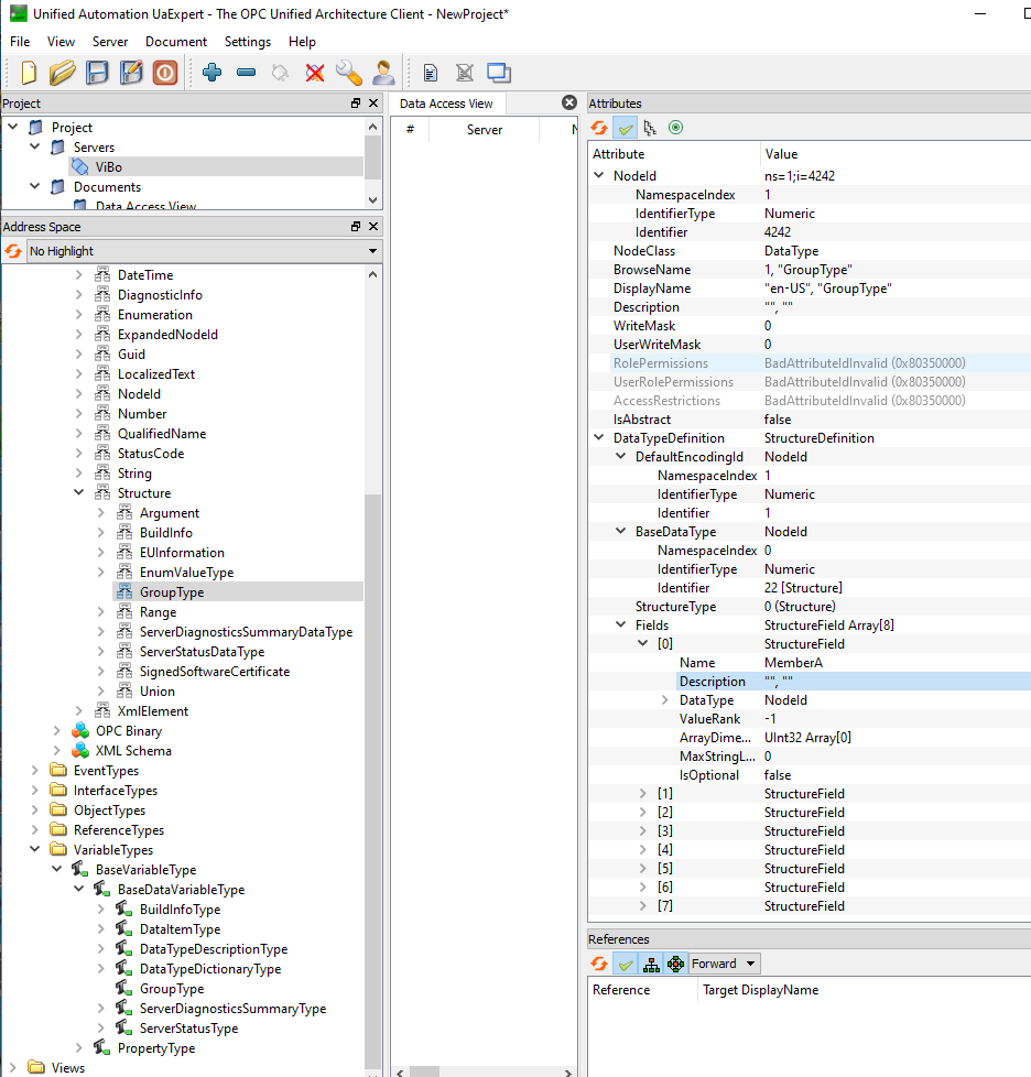 Description of Member of a custom data type · Issue #4406 · open62541/open62541 · GitHub