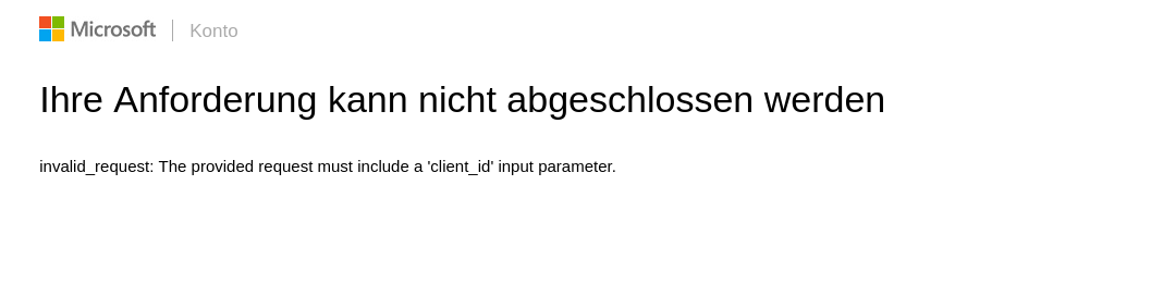 Microsoft login fails: client_id input parameter missing · Issue #4012 ...