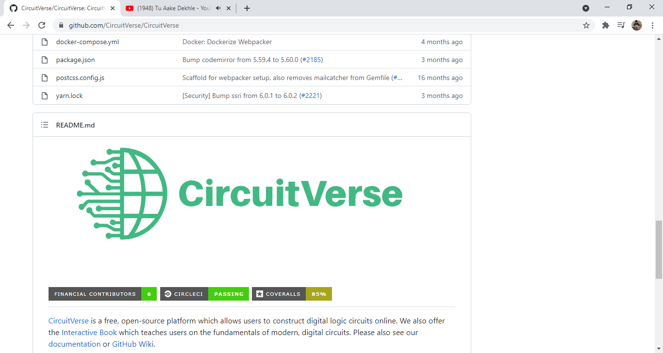 Improve docs added more information in README about the project · Issue #2309 · CircuitVerse ...