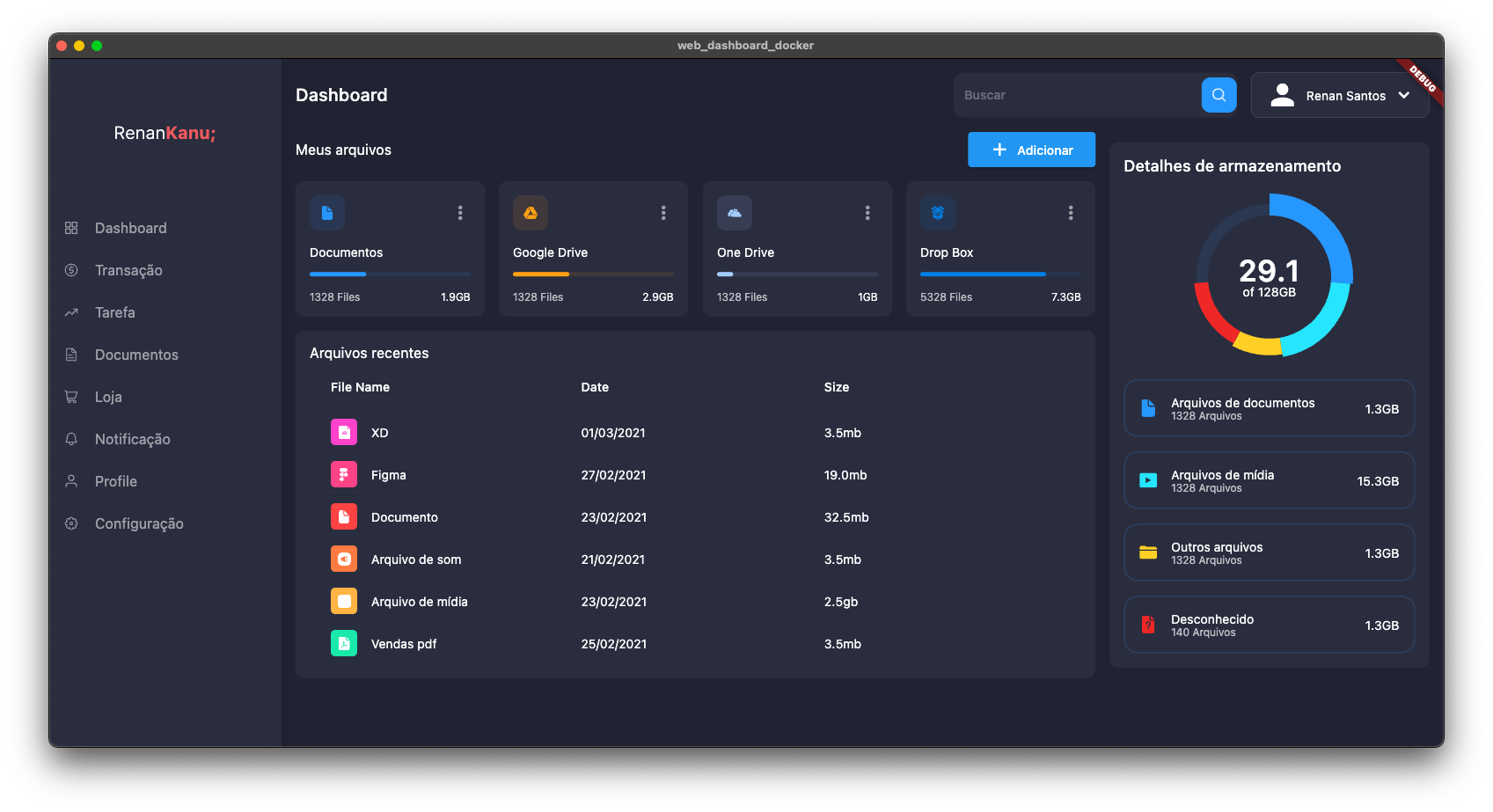 GitHub - renankanu/dashboard_flutter: Projeto criado para treinar a ...