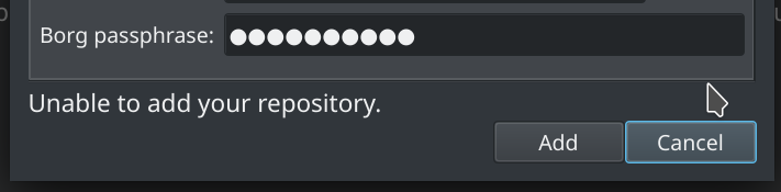 Display Borg Warning When Initializing New Repository · Issue #526 · borgbase/vorta · GitHub