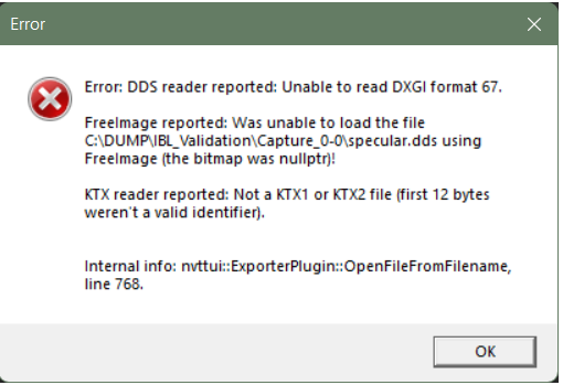 Cubemap Capture, Specular, Export as DDS results in Invalid Image · Issue #14383 · o3de/o3de ...