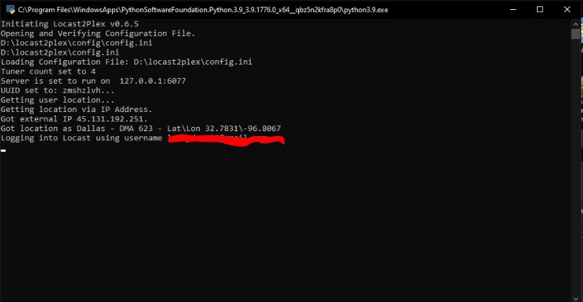 Locast2plex closes at login · Issue #276 · tgorgdotcom/locast2plex · GitHub