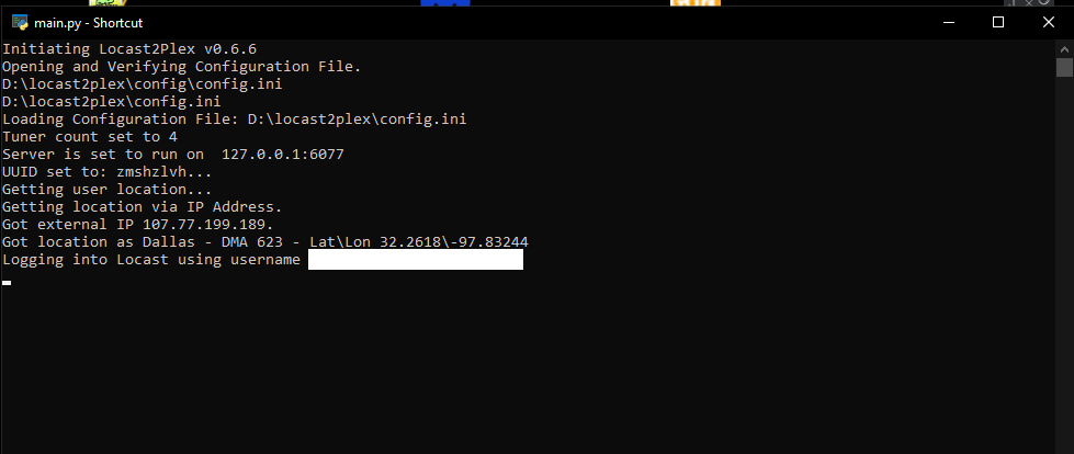 Locast2plex closes at login · Issue #276 · tgorgdotcom/locast2plex · GitHub