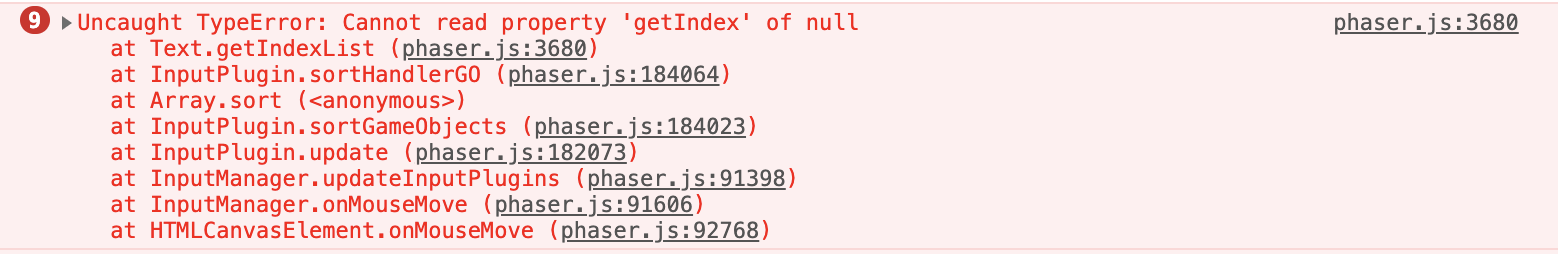 Uncaught TypeError: Cannot read property 'getIndex' of null at Text.getIndexList · Issue #5489 ...