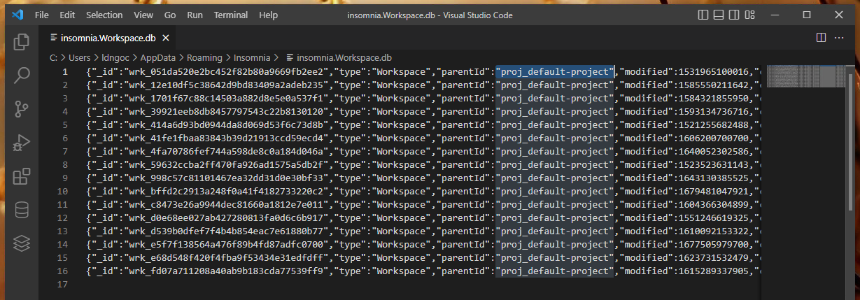 [Fixed] my entire collection is missing after auto-updated to Insomnia 2022.7.0 · Issue #5600 ...