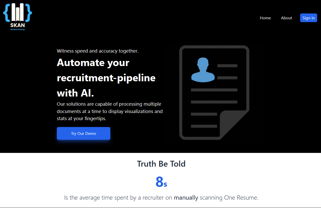 GitHub - Parity-Boolean-Autocrats/skan-resume-parser: A Resume Parser Service that is capable of ...