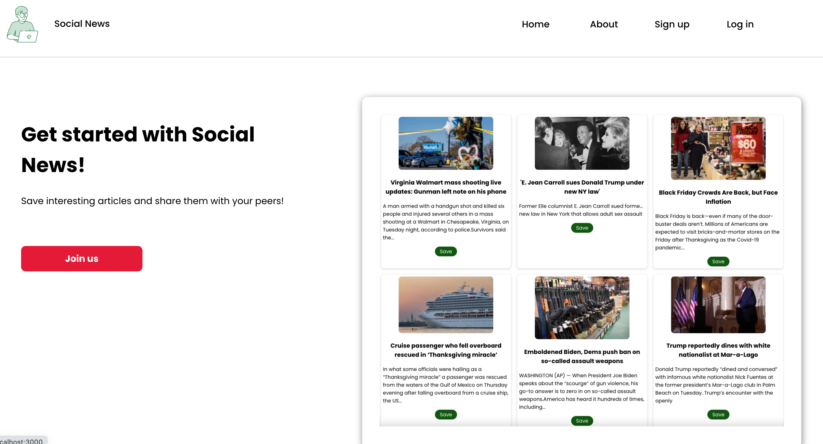GitHub - JonathanRaposo/social-news-frontend: the basic premise of this application is for users ...