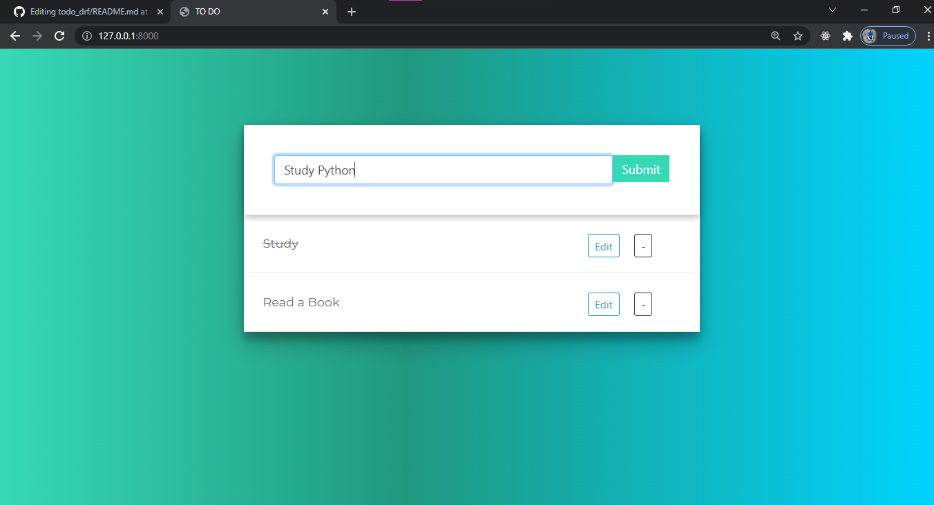 GitHub - VA-C-2K/todo_drf