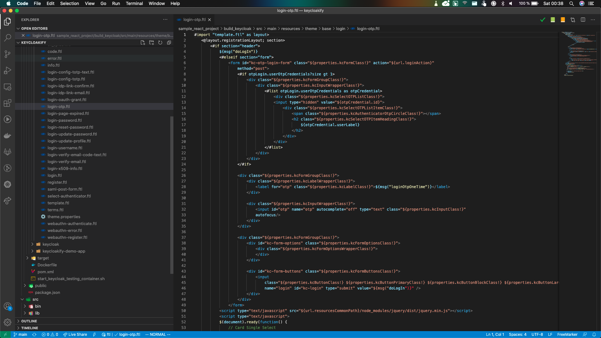 Support OTP · Issue #4 · keycloakify/keycloakify · GitHub