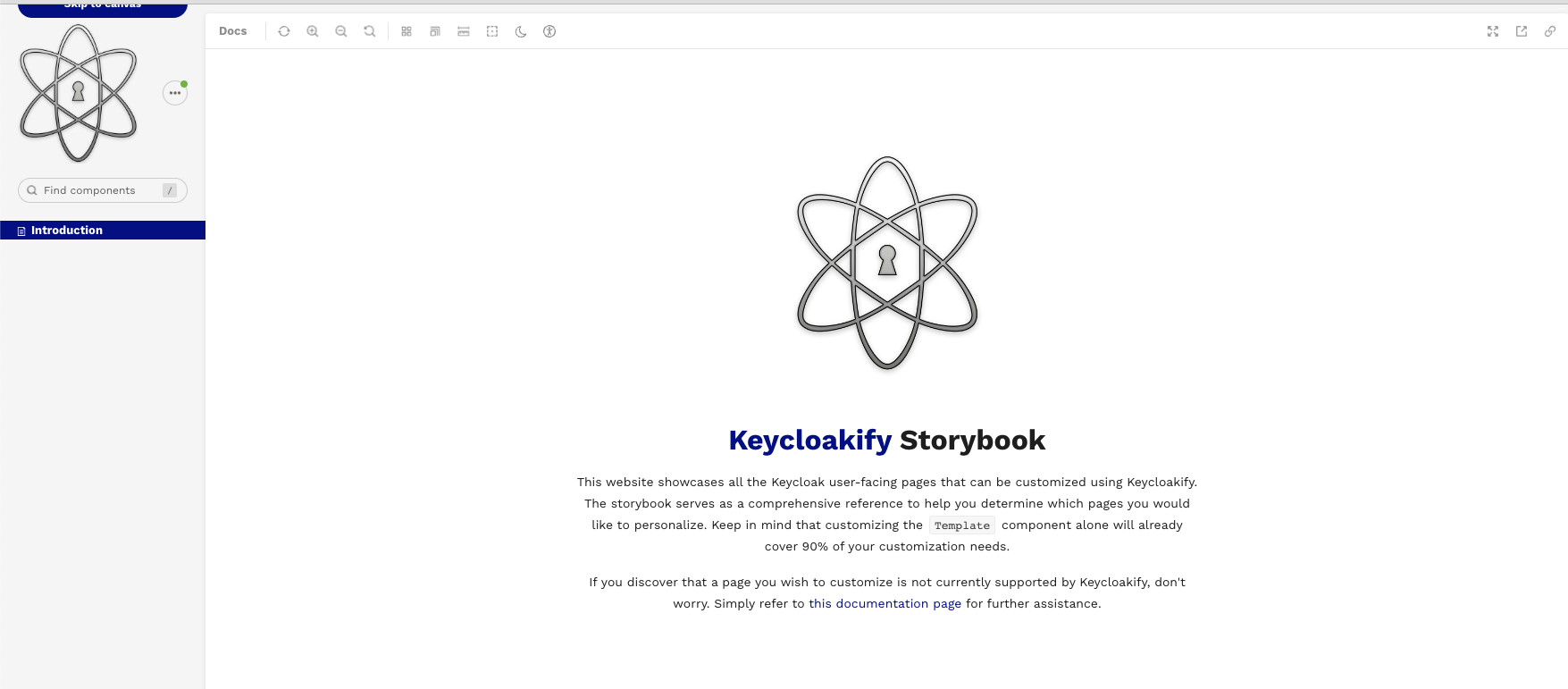 Restore Storybook · Issue #274 · keycloakify/keycloakify · GitHub