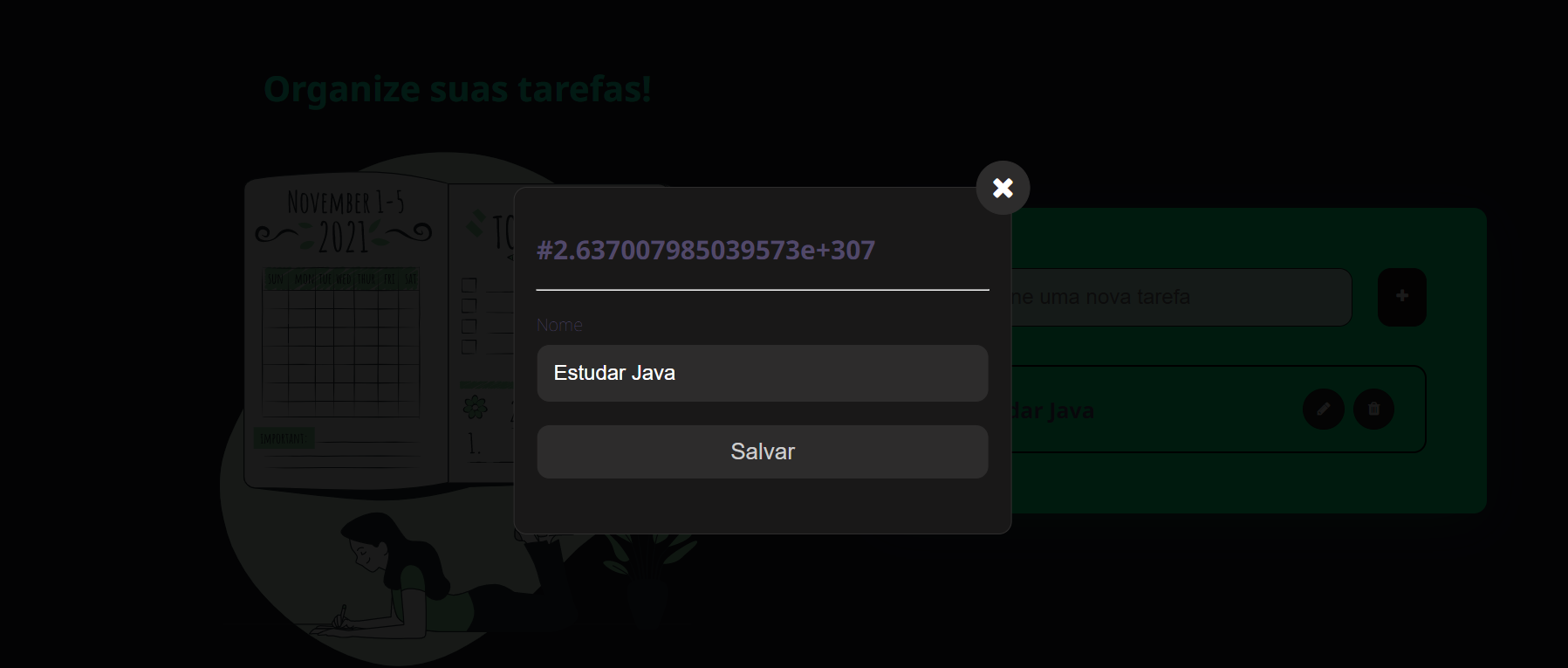 Github Karoline254lista De Tarefas Uma Lista De Tarefas Simples Usando Html Css E Javascript 0304