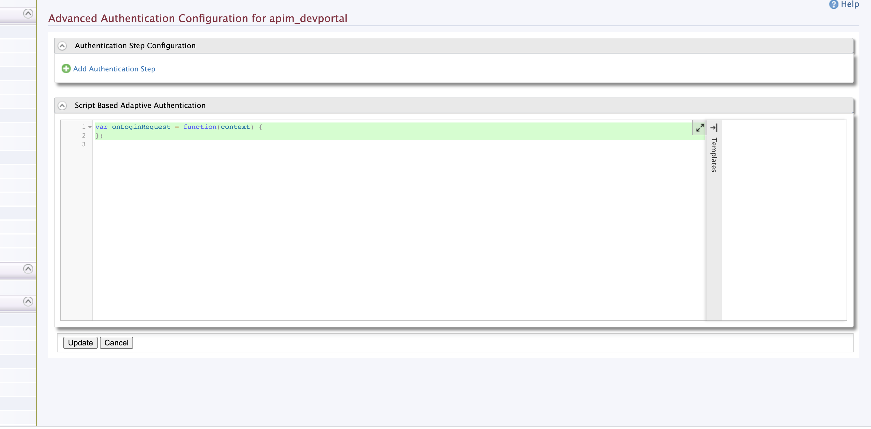 Introduce a flag to disable Script Based Adaptive Authentication in carbon console · Issue ...