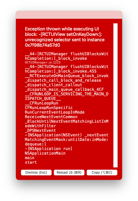 Onkeydown Prop Not Working On Macos · Issue 967 · Microsoftfluentui React Native · Github
