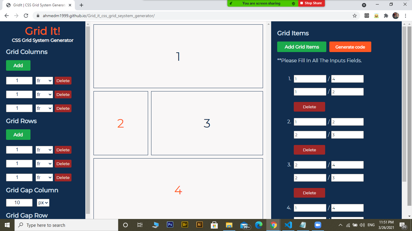 GitHub - ahmedm1999/Grid_it_css_grid_seystem_generator