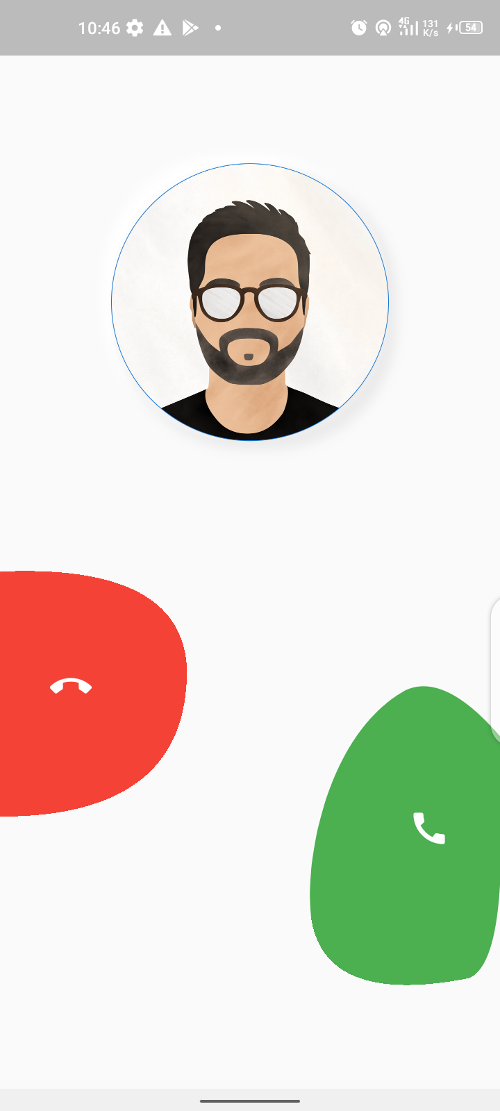 GitHub - salamay/Flutter-Caller-Screen: A UI for mobile call screen