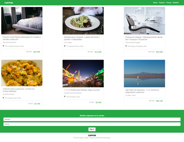 GitHub - Dazaharvich/cupon: Cupón desafio 4