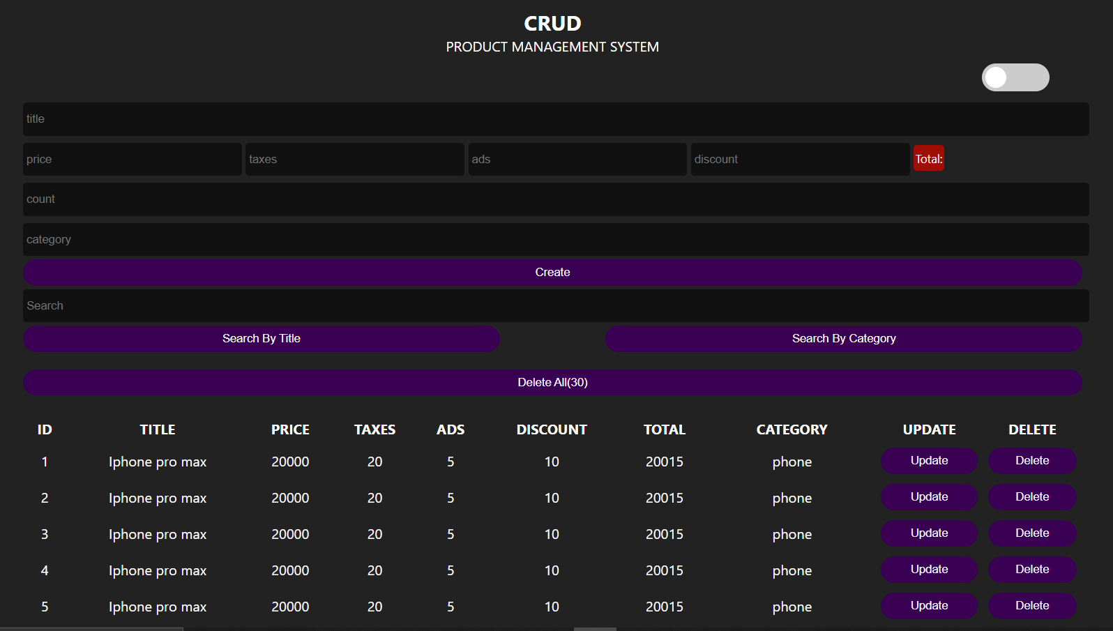 GitHub - SomiaSherif/Product_Management_CRUD