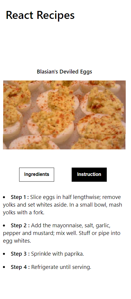GitHub - Thuan1110/react-recipes: Responsive React Recipes App