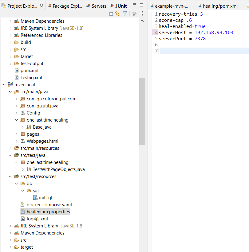 Connection to back end instance failed · Issue #62 · healenium/healenium-web · GitHub