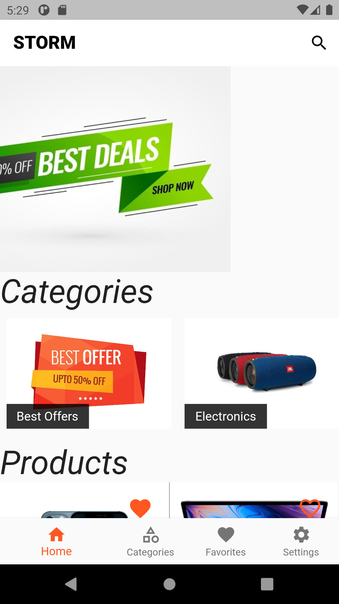 GitHub - sameh-elisha/flutter_shop_app: Simple e-commerce with API.