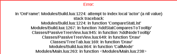 Crash with herald of purity + full dps · Issue #2526 · PathOfBuildingCommunity/PathOfBuilding ...