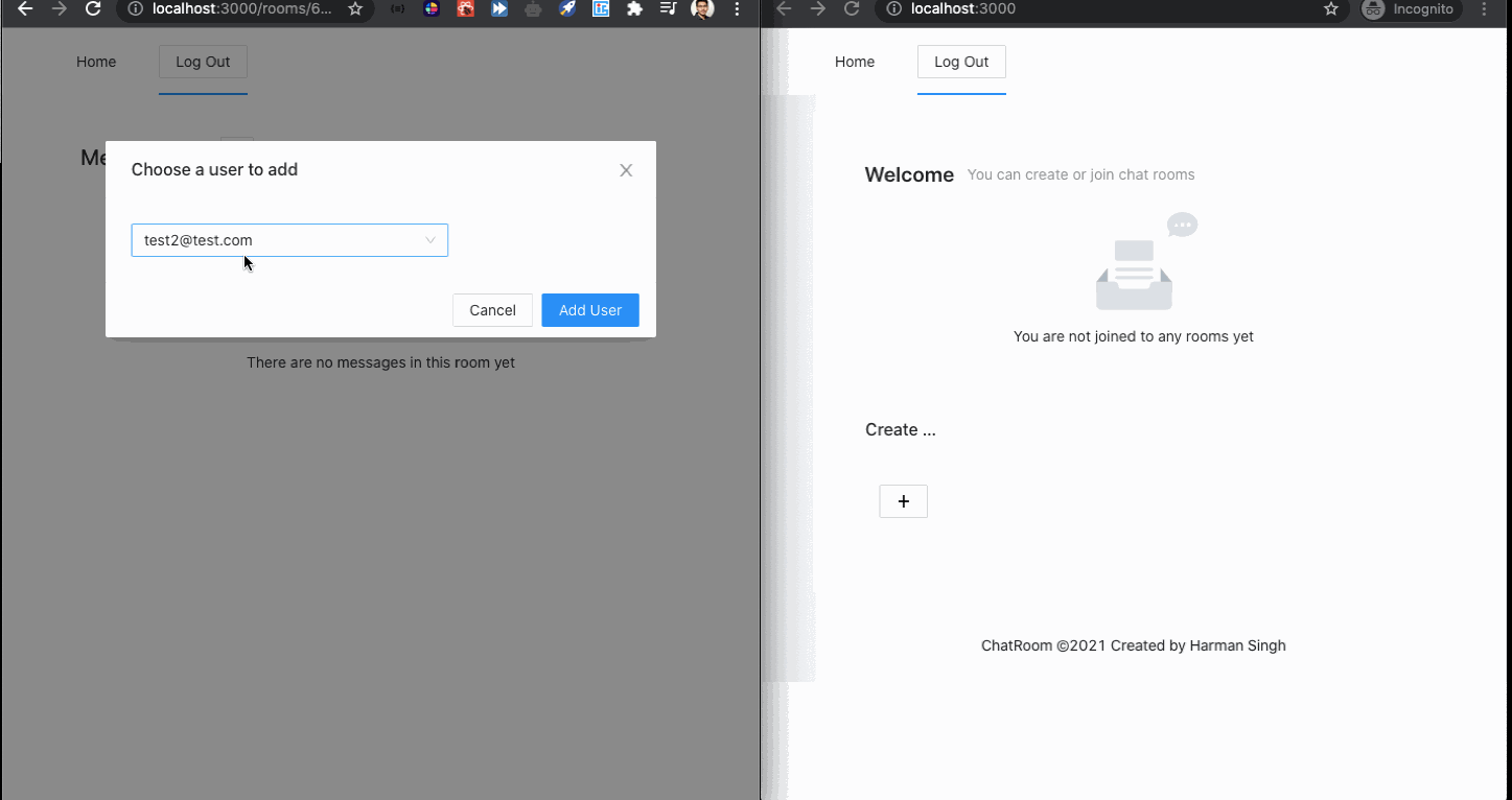 GitHub - SinghHarman286/chat-room: ChatRoom is an application where ...