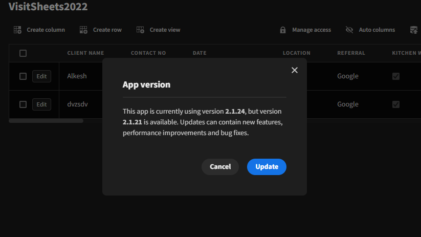 App Updated To Latest Version But Still It Showing To Update But To The Previous Version