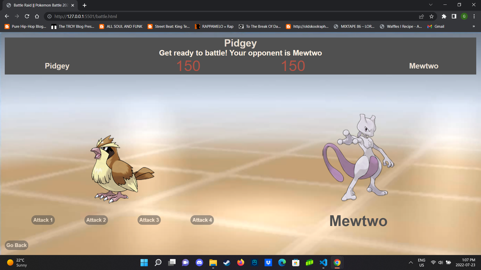 GitHub - Wielton/Week10Hackathon: Pokemon Battle for hackathon assignment. User chooses one from ...