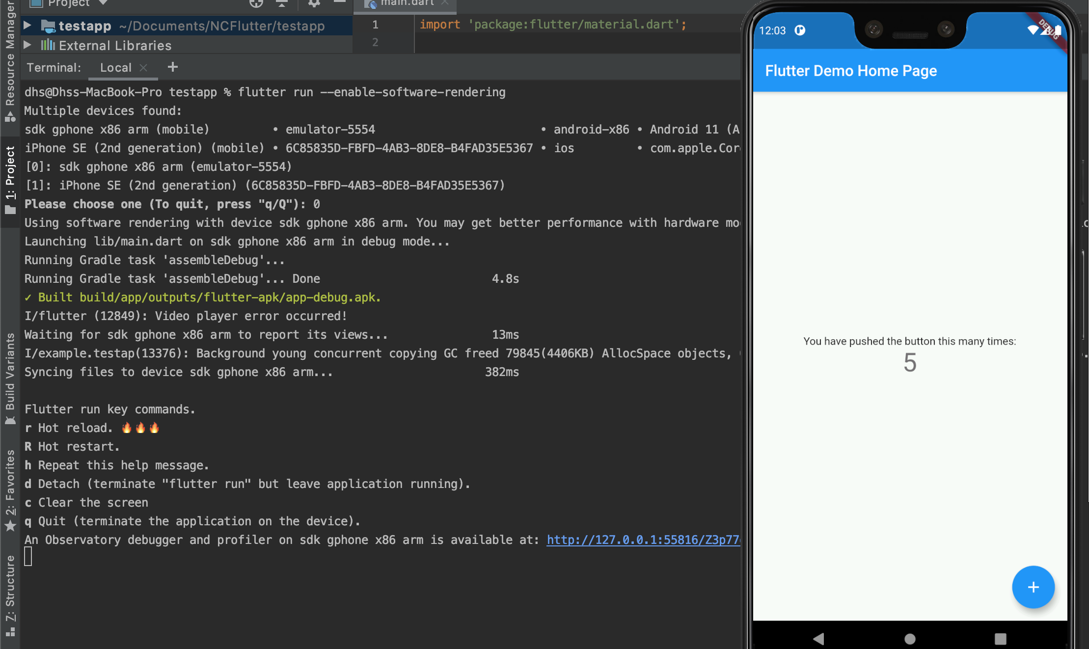 Many Console Messages On Android Emulators And Physical Devices