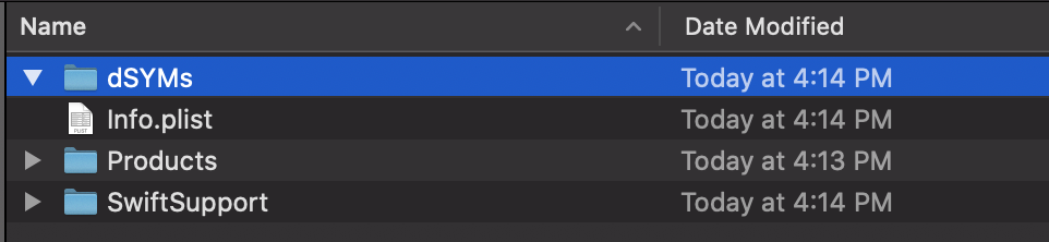 command generated archive using 'flutter build ipa' is missing dSYM files · Issue #73414 ...