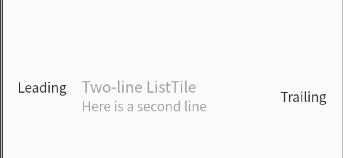 Disabled ListTile theme colors are not applied to the leading and ...