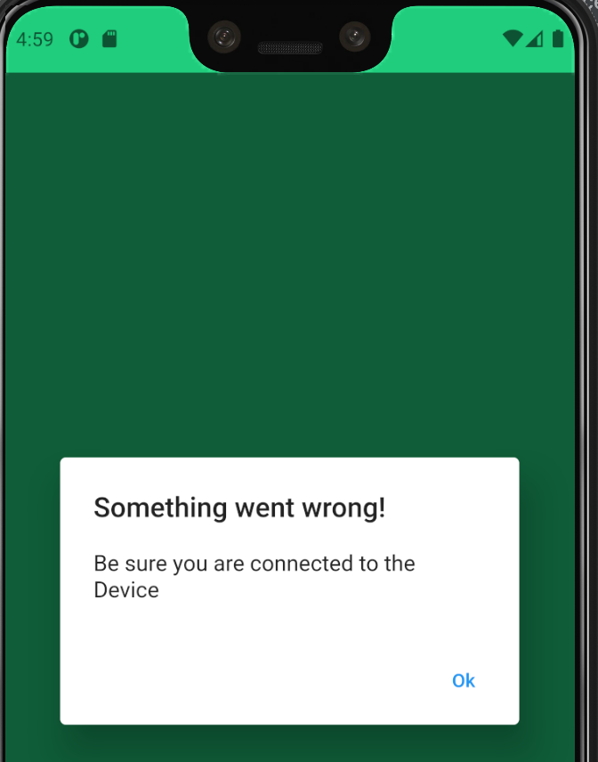 Should the modal barrier of an Alert also change the color of the status bar? · Issue #24969 ...