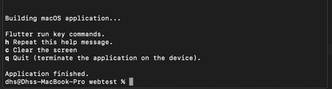 Prompt Does Not Return When Exiting Desktop App In Release Mode · Issue 58459 · Flutterflutter 1659