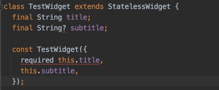 Nullable Final Field In Const Stateless Widget Will Not Compile · Issue 77462 · Flutterflutter