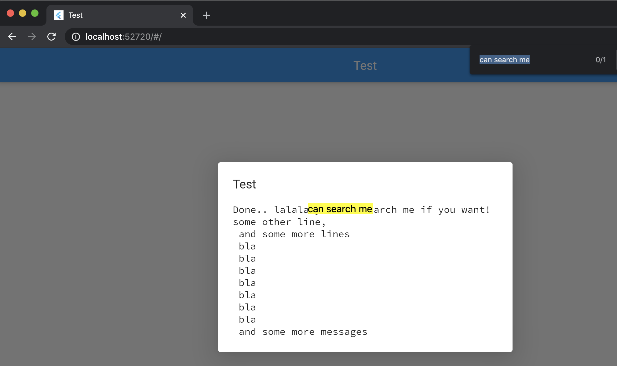 [Web] search results in SelectableText where displayed at the wrong position. · Issue #77888 ...