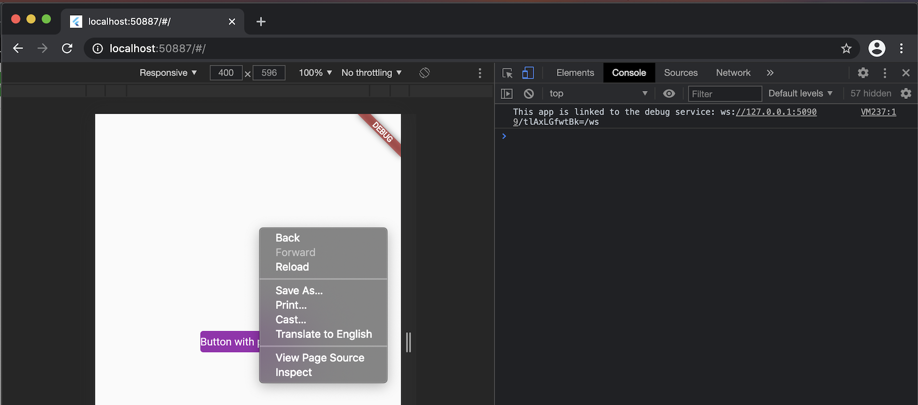 [Web]: (feature/docs) Disable the context menu from browser. · Issue #78671 · flutter/flutter ...