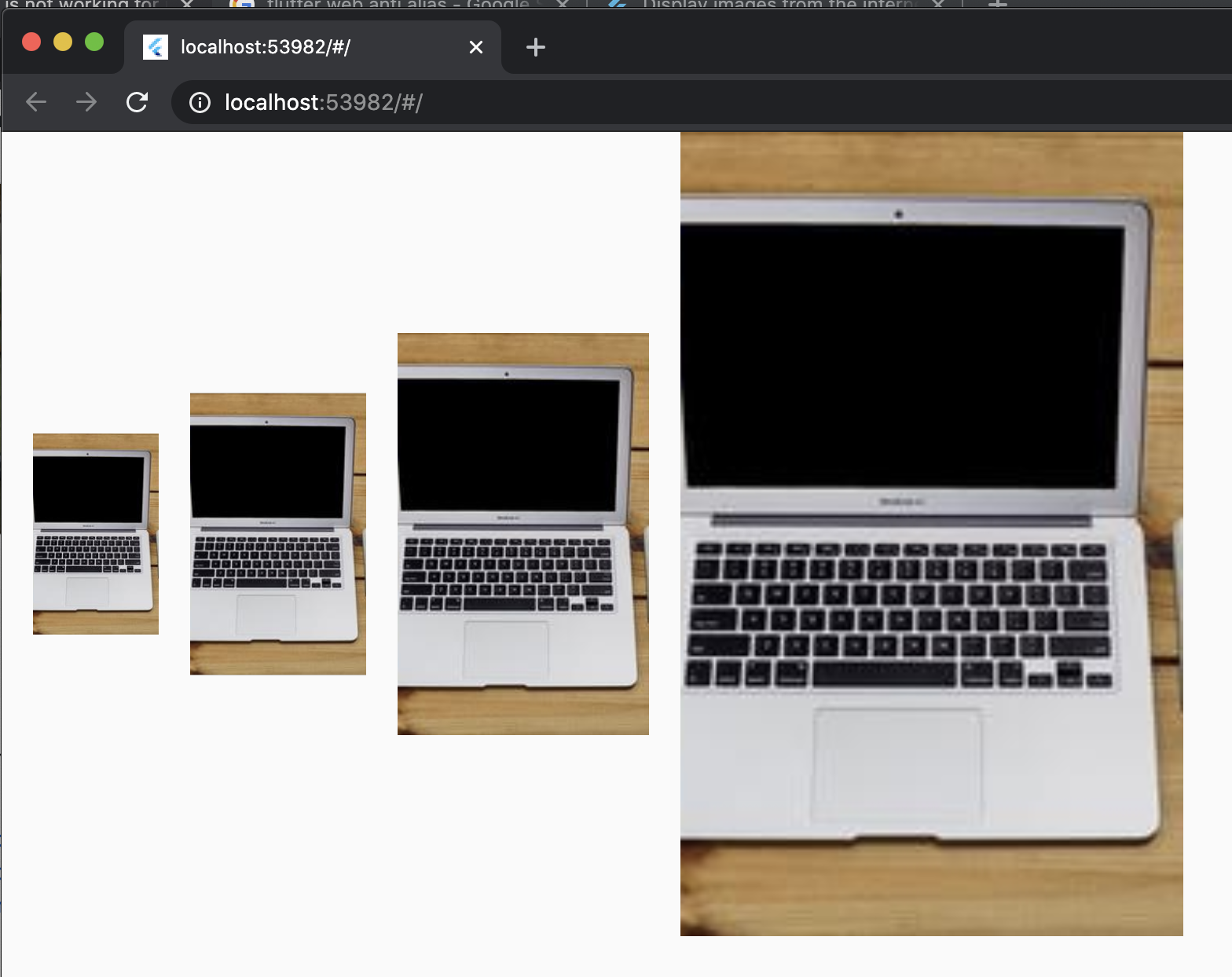 Anti aliasing is not working for images on Web · Issue #79645 · flutter/flutter · GitHub