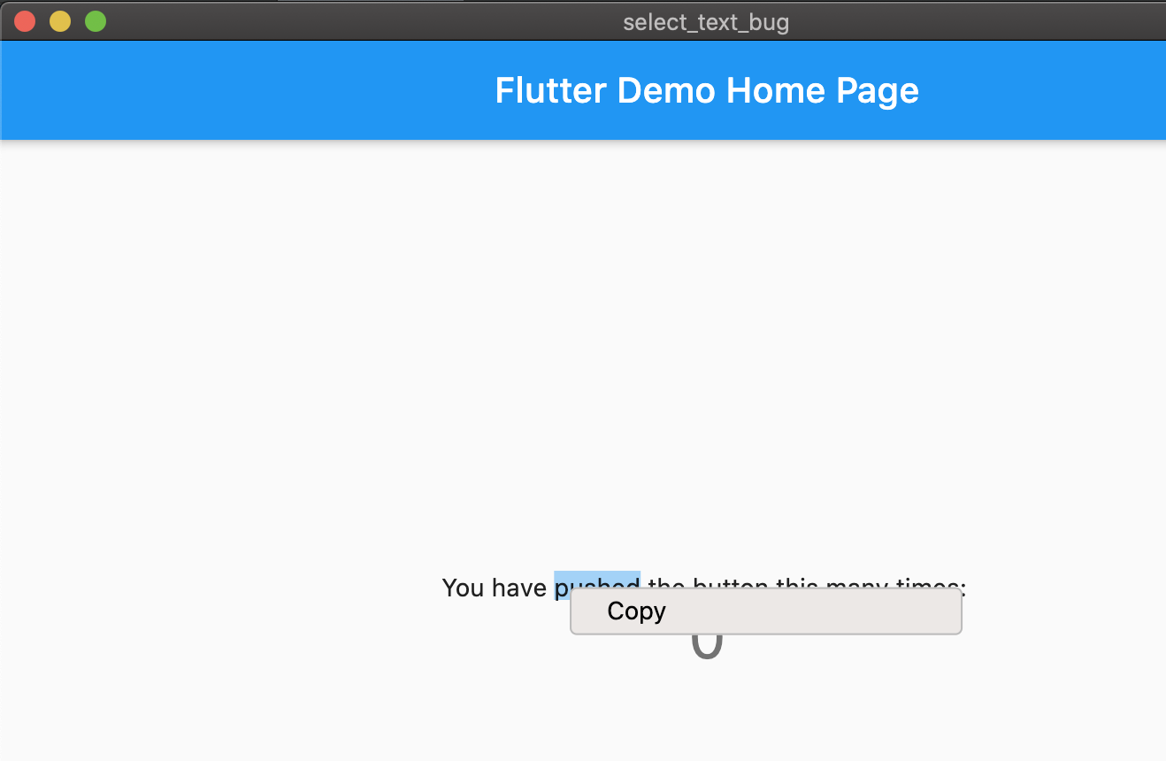 Selectabletext Focus Issue · Issue 80119 · Flutterflutter · Github 9190