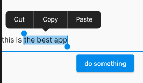 TextSelection is lost when clicking on a button · Issue #90805 · flutter/flutter · GitHub